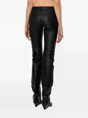 Isabel Marant Étoile Vanel Lace-up Trousers - Black
