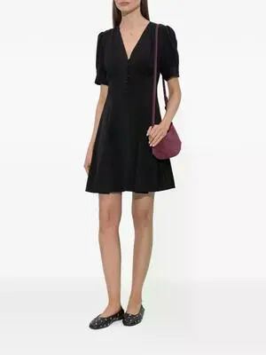 Kate Spade New York V-neck A-line Mini Dress