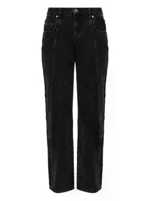 Marant Etoile Black Wash Jeans For Women