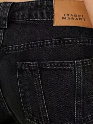 MARANT ETOILE Jaylis Seam Trousers - Black