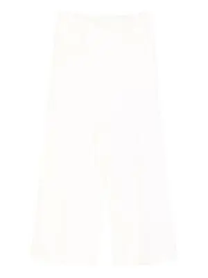 Marina Rinaldi Wide Leg Trousers - White