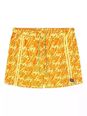 DIESEL® Patterned Swim Shorts
