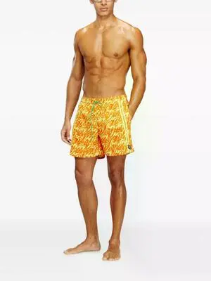 DIESEL® Patterned Swim Shorts
