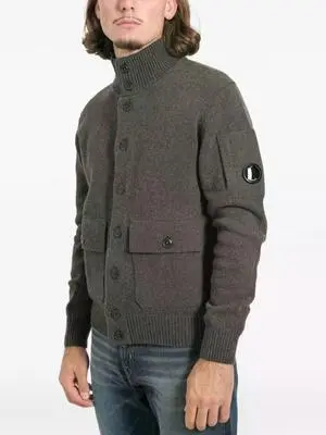 C.P. COMPANY Button-pocket Wool Cardigan