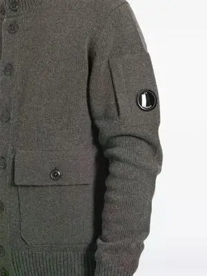 C.P. COMPANY Button-pocket Wool Cardigan