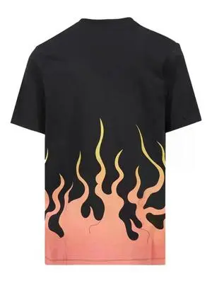 JORDAN X Rui Hachimura Flame-print Logo T-shirt - Black