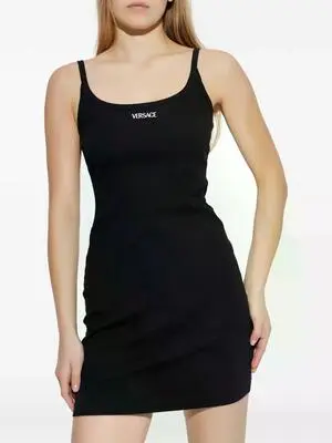 Versace Logo Mini Dress