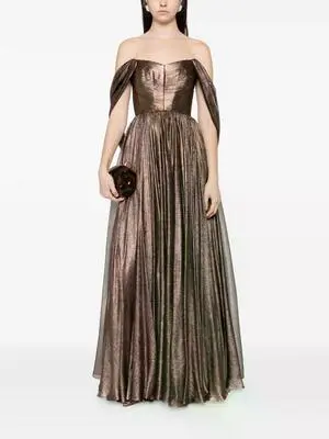 M.MARQUISE Silvana Off-shoulder Maxi Dress