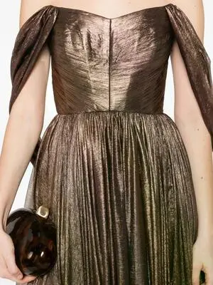 M.MARQUISE Silvana Off-shoulder Maxi Dress