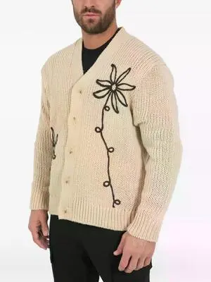 Nn07 Mika Floral-embroidered V-neck Jacket