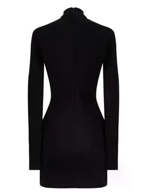 David Koma Croc-effect Mini Dress