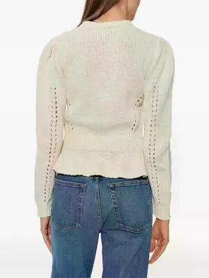 Ulla Johnson Peplum Puff-sleeve Sweater