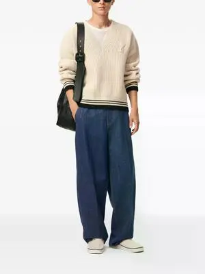 AMI Paris Cotton Balloon Fit Jeans - Blue