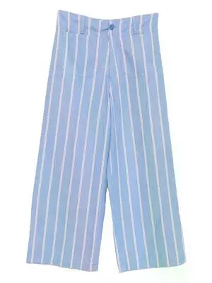 BLAKLACE Striped Trousers