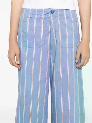 BLAKLACE Striped Trousers