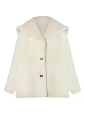 Alberta Ferretti Reversible Button-fastening Coat