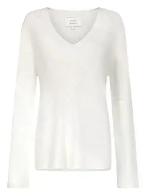 Loulou De Saison Long-sleeve V-neck Sweater