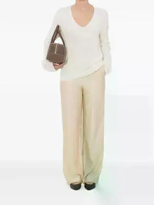 Loulou De Saison Long-sleeve V-neck Sweater