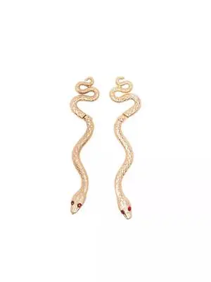BLAKLACE Snake Chain Earrings - Gold