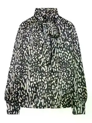 NILI LOTAN Janese Silk Blouse