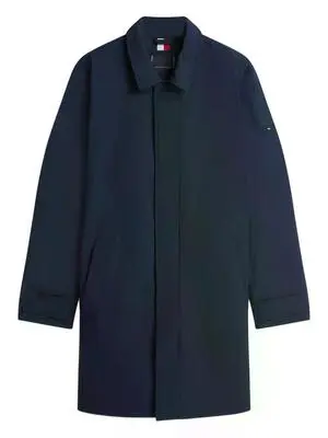 Tommy Hilfiger Collared Coat With Concealed Fastening