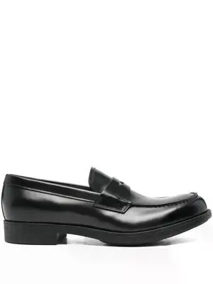 Prada Penny-slot Loafers - Black