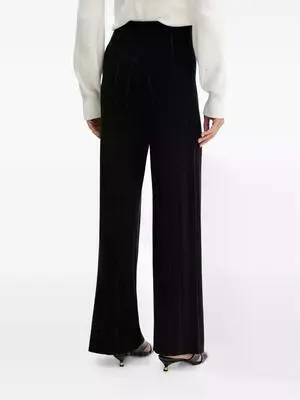 FRACOMINA Studded Wide Leg Trousers