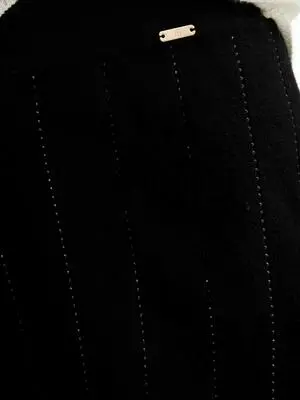FRACOMINA Studded Wide Leg Trousers
