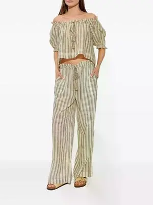 Ulla Johnson Josephine Striped Trousers
