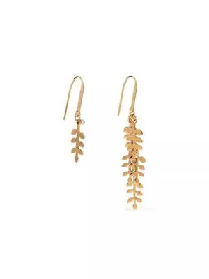 Isabel Marant Étoile Leaf Drop Earrings - Gold