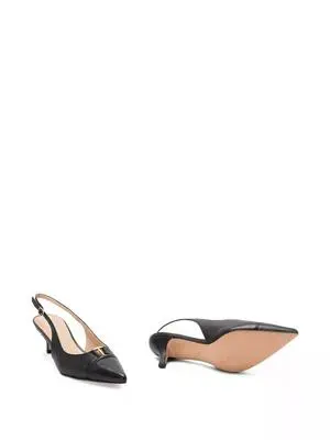 TWINSET Buckle Kitten Heel Pumps