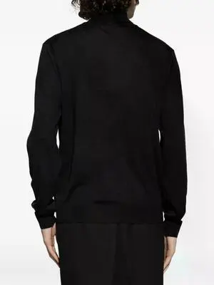 Versace Roll-neck Logo Sweater