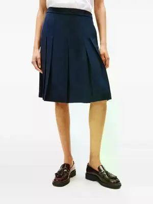 Tommy Hilfiger Pleated Midi Skirt