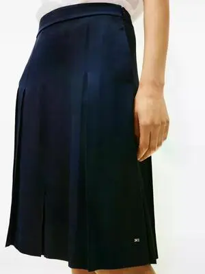 Tommy Hilfiger Pleated Midi Skirt