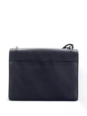 Saint Laurent Sunset Satchel Leather Crossbody Bag - Blue