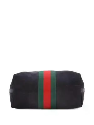 Gucci Web Zip Techno Canvas Medium Tote Bag