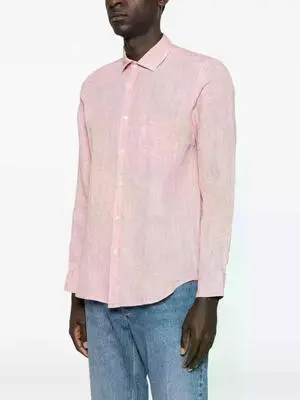 Hartford Linen Shirt - Pink