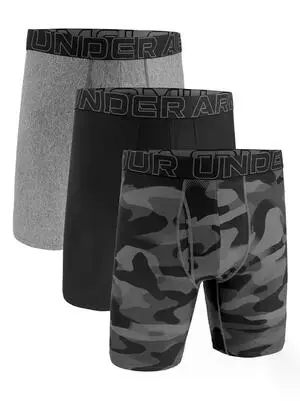 Under Armour Performance Tech™ Camouflage Boxers - Grey
