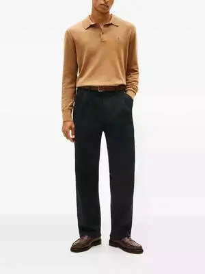 Tommy Hilfiger Pleated Button-fastening Trousers