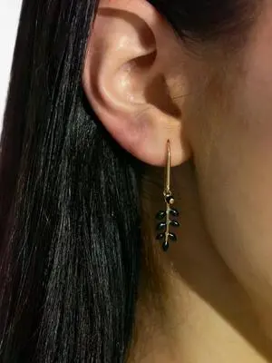 Isabel Marant Étoile Leaf Drop Earrings - Gold