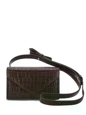 MICOLI Intasca Crocodile-effect Mini Bag