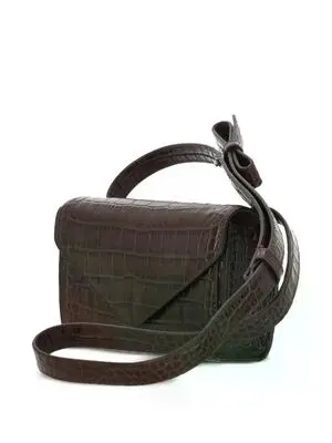 MICOLI Intasca Crocodile-effect Mini Bag