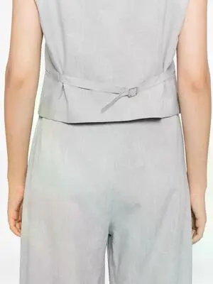BLAKLACE V-neck Vest - Grey