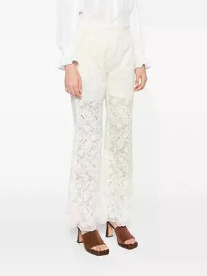 BLAKLACE Floral Lace Trousers