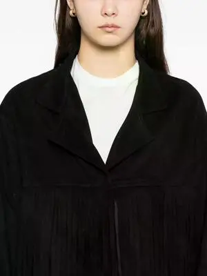 BLAKLACE Fringed Suede Jacket