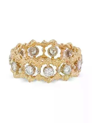 Buccellati 2010's Diamond Rombi Ring - Gold