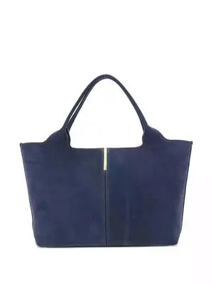 TOD'S Metal-detail Tote Bag - Blue