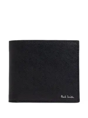 Paul Smith Car Print Leather Wallet - Black