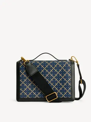 BY MALENE BIRGER Loennas Shoulder Bag - Navy Blazer