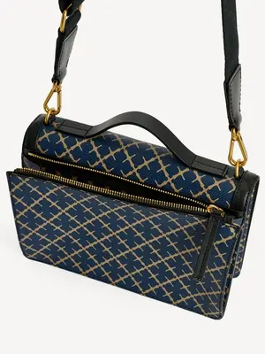 BY MALENE BIRGER Loennas Shoulder Bag - Navy Blazer
